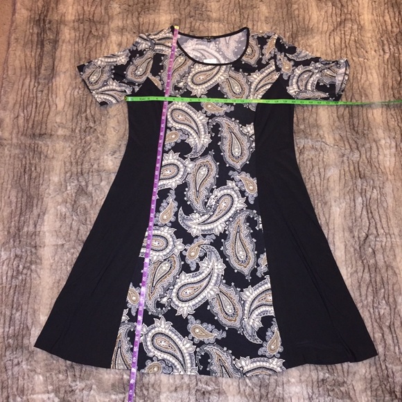 Sami & Jo | Dresses | Nwt Plus Size Sami Jo Black Paisley Dress X 2x ...